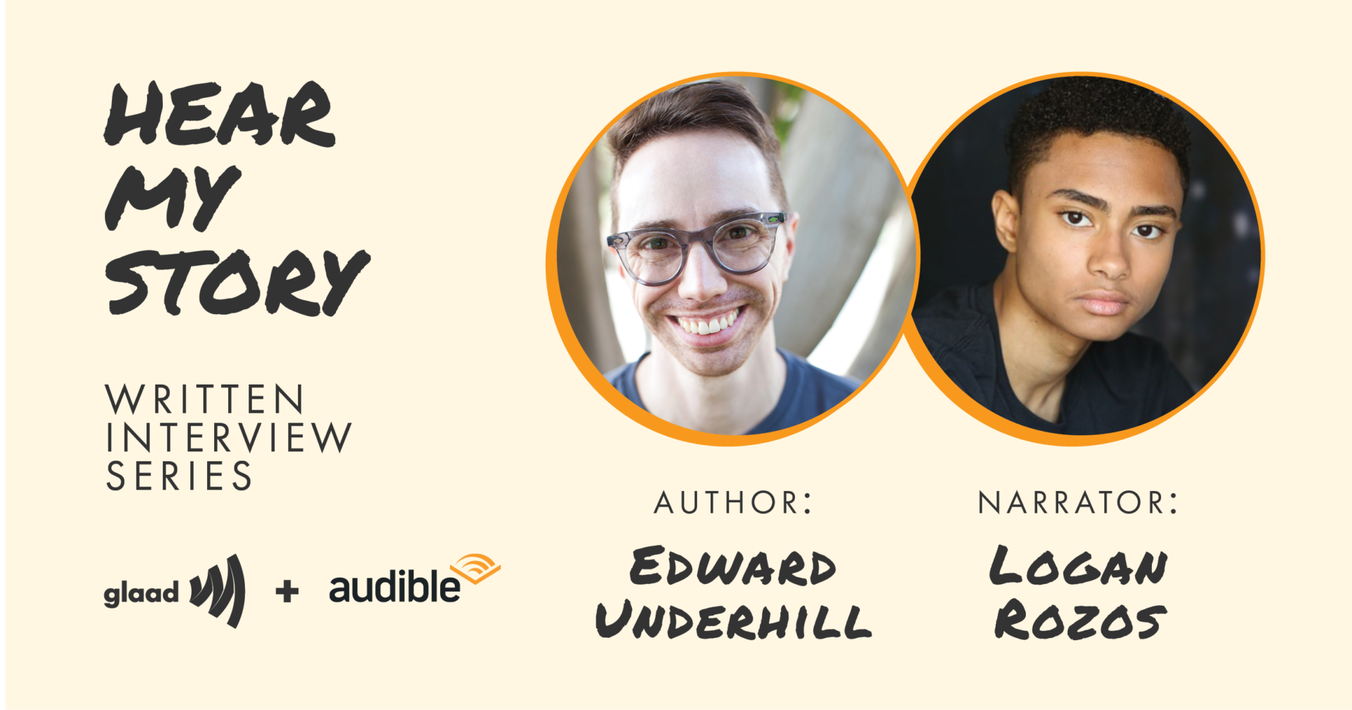 Hear My Story: A GLAAD x Audible Interview Series – Season 2: Edward ...
