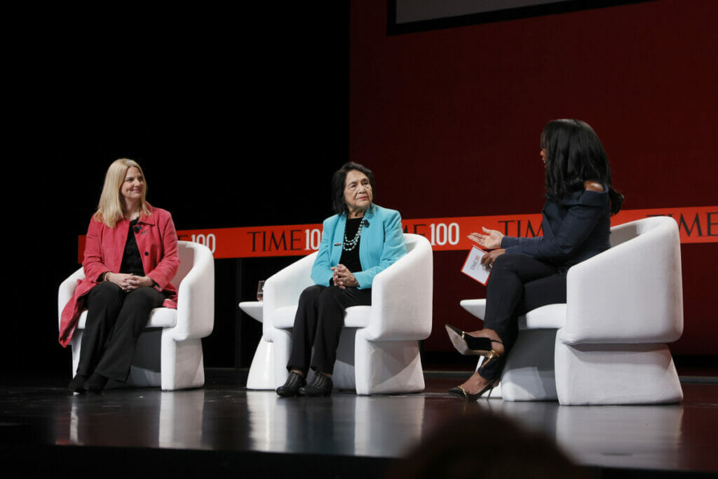 WATCH: GLAAD’s Sarah Kate Ellis and Activist Dolores Huerta discuss ...