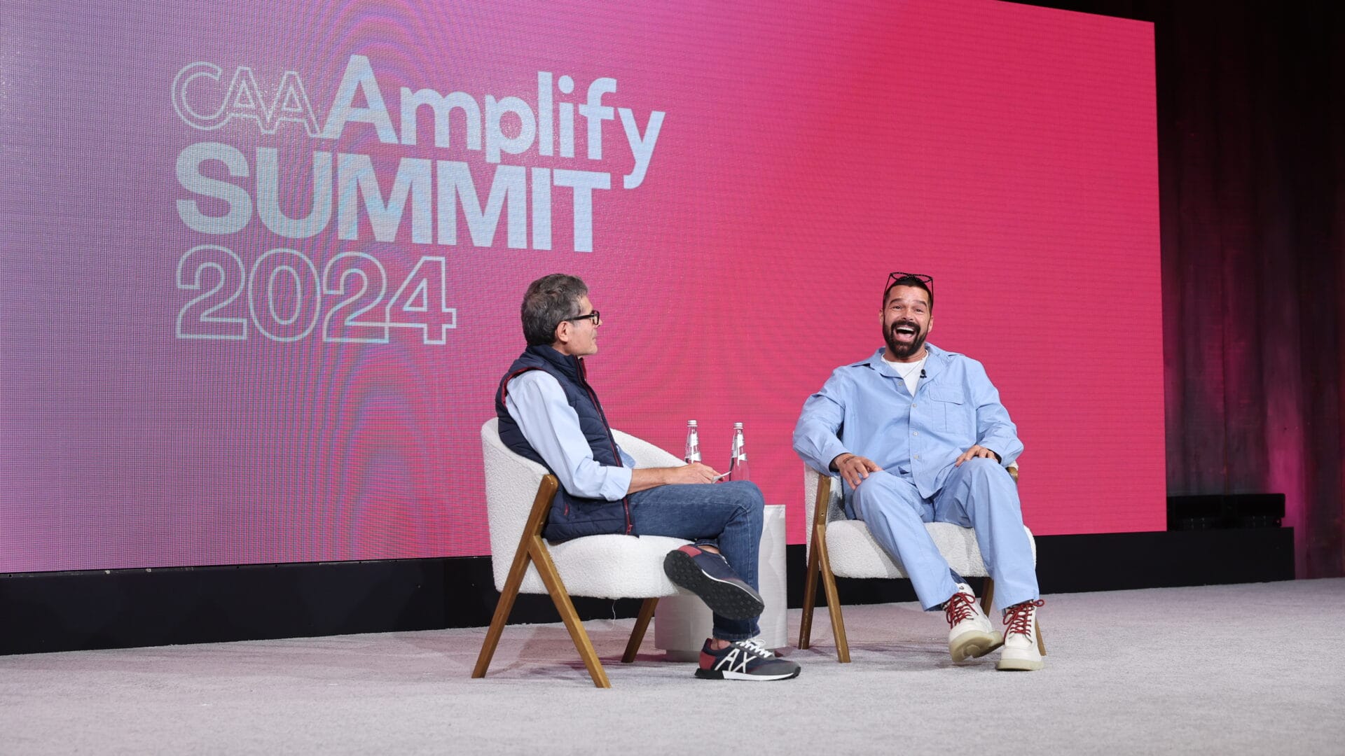 Ricky Martin Gets Personal at CAA Amplify; Talks Living Life ...