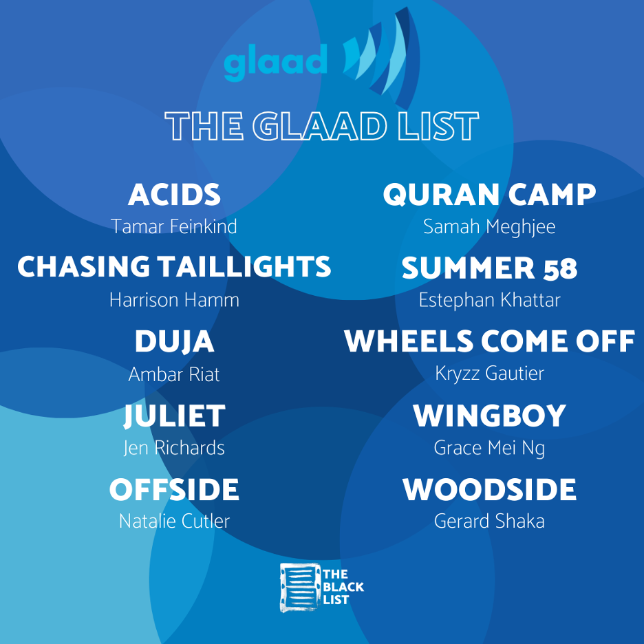 GLAAD and The Black List Announce The 2024 GLAAD List | GLAAD