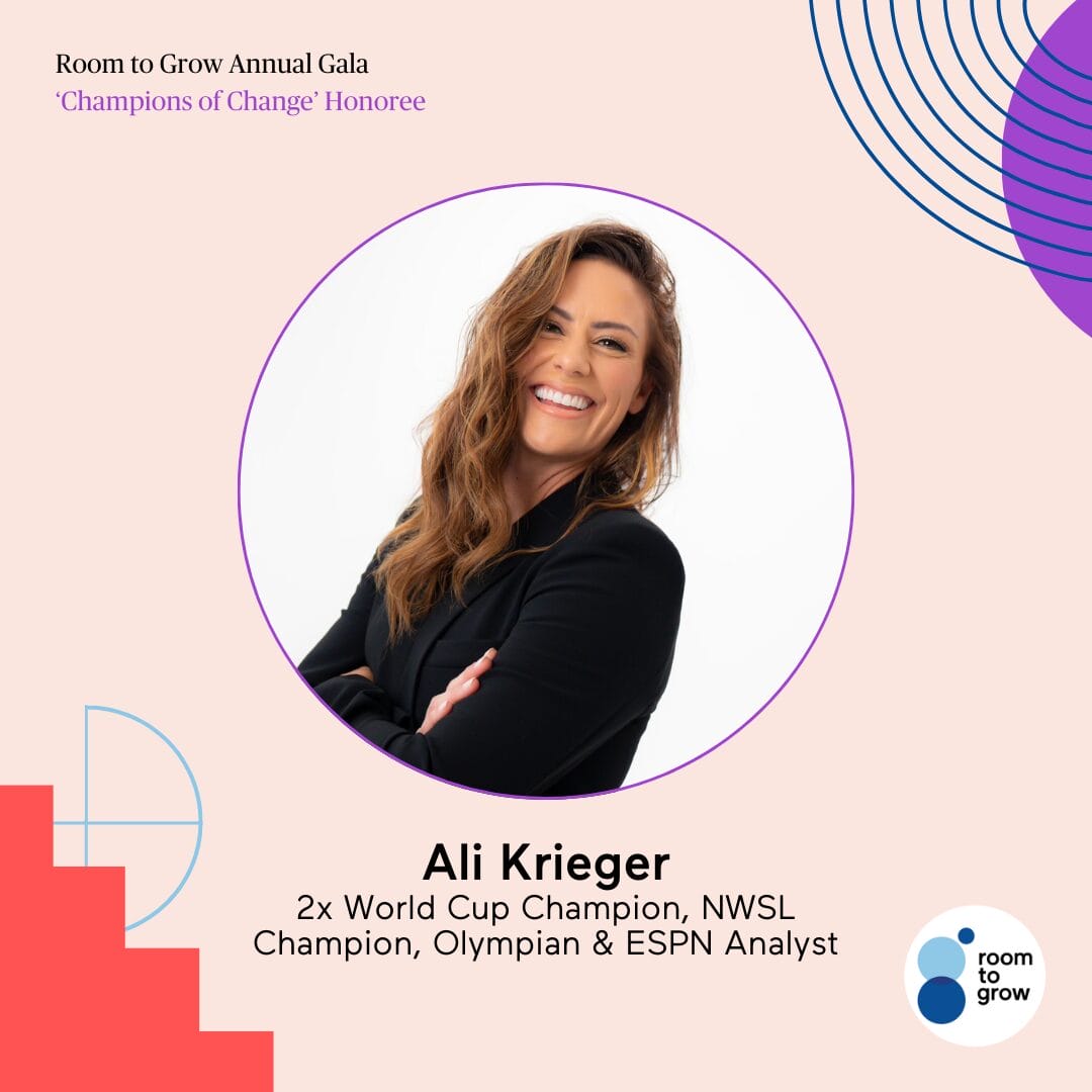 World Cup Champion and Olympian Ali Krieger to be Honored at Room to ...