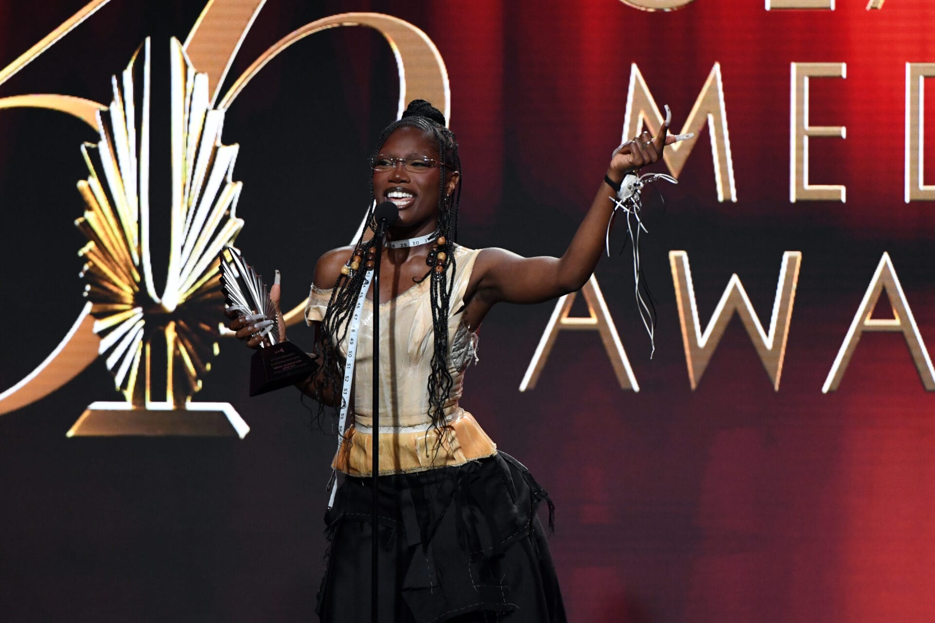 WATCH: Doechii Accepts the Award for Outstanding Music Artist at The ...