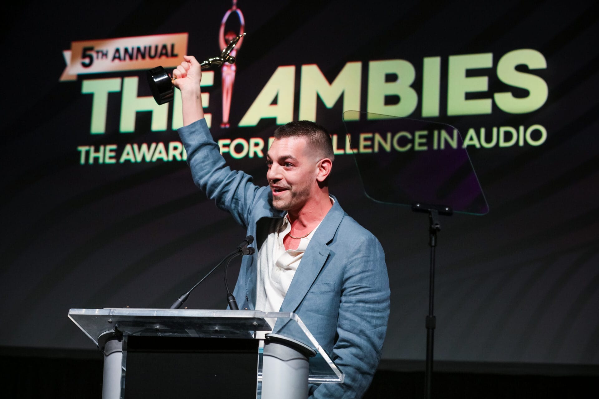 The Ambies: Matt Rogers Honors Trans Community During Ceremony; Ronan ...