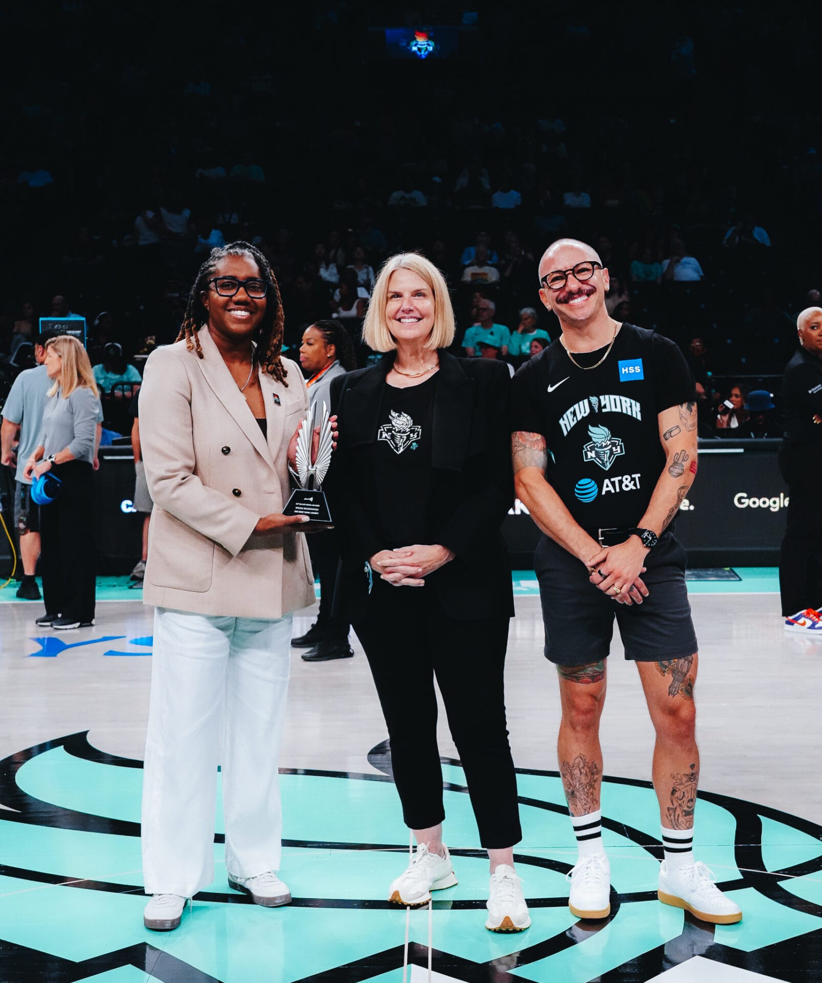 Nearly 20,000 Convene for New York Liberty Pride Night; GLAAD Awards ...