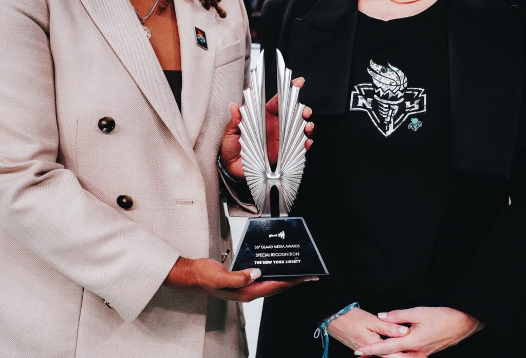 Nearly 20,000 Convene for New York Liberty Pride Night; GLAAD Awards ...