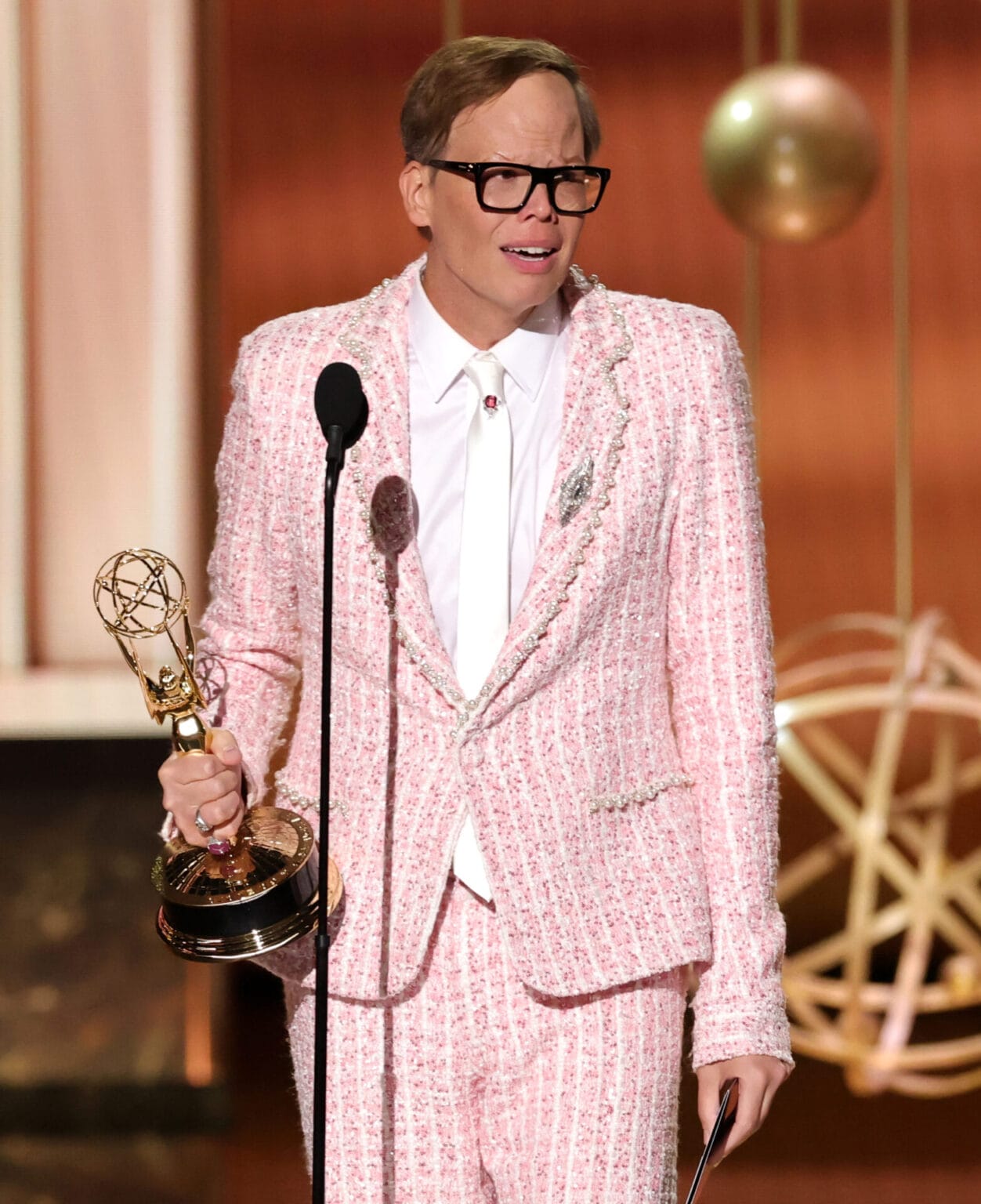 From “Hacks” to “The Traitors,” LGBTQ Stars Shine at the 2025 Emmy ...