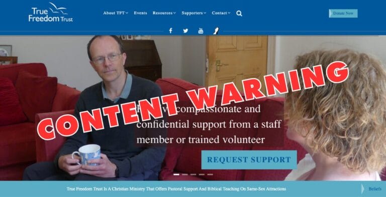 Harmful Conversion “Therapy” Proponents: True Freedom Trust | GLAAD