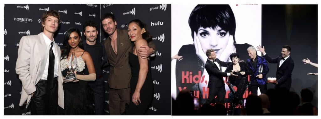 37TH ANNUAL GLAAD MEDIA AWARDS HONORING LIZA MINNELLI, QUINTA BRUNSON ...